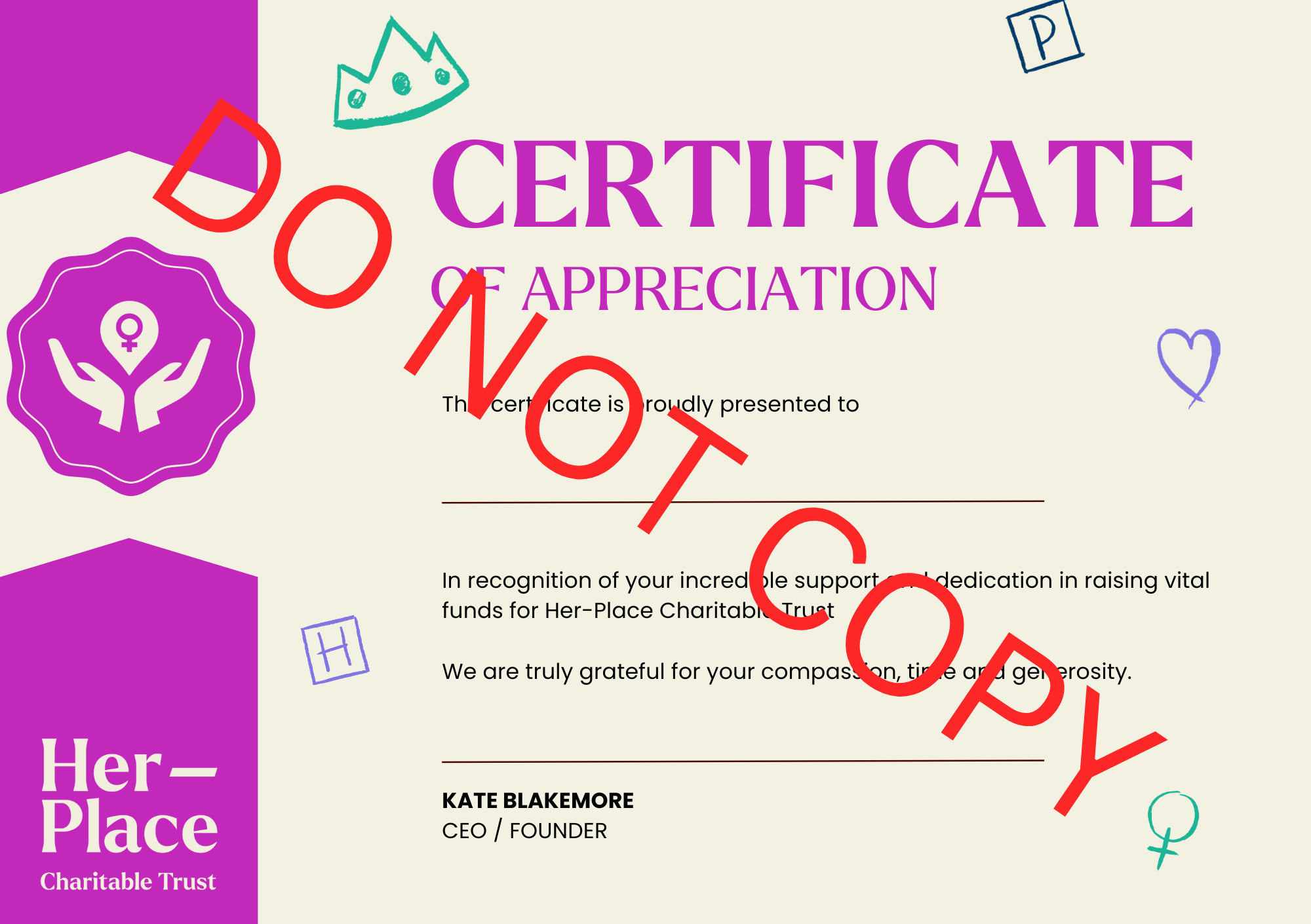 Fundraising - Her-Place